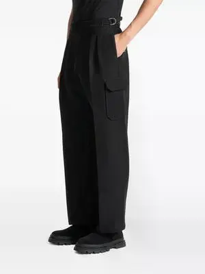 Manière De Voir Relaxed Fit Twill Pocket Trousers