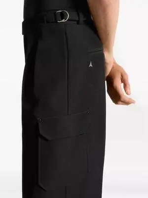 Manière De Voir Relaxed Fit Twill Pocket Trousers
