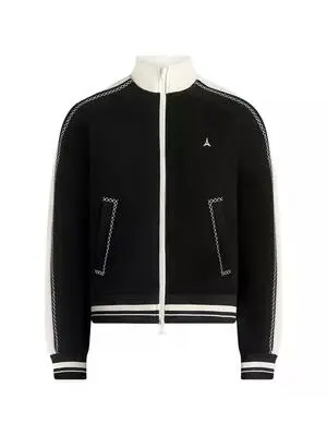 Manière De Voir Contrast-whipstitch Raglan Track Jacket