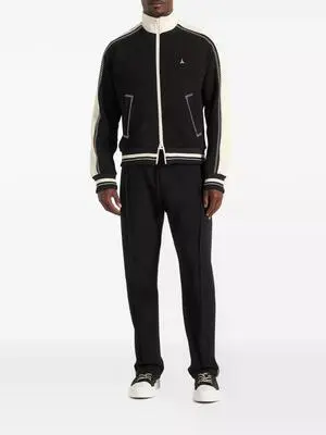 Manière De Voir Contrast-whipstitch Raglan Track Jacket