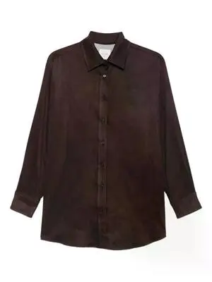 ALYSI Long Sleeve Button-down Shirt