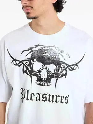 PLEASURES Skull-graphic T-shirt