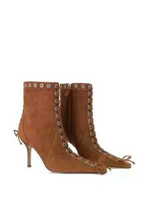 Mach & Mach 50mm Studded Lace-up Boots