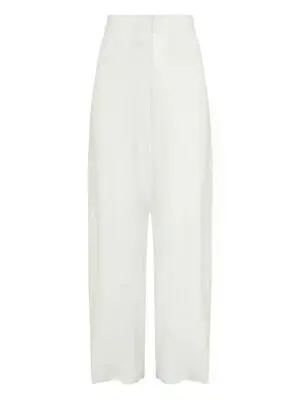 LETHICIA BRONSTEIN Lace-insert Trousers