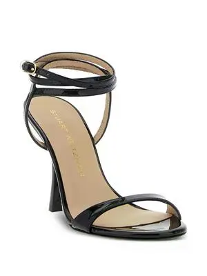 STUART WEITZMAN 100mm Nudist Wrap-ankle Sandals - Black