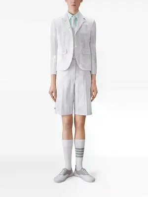 Thom Browne Short-sleeve Button Down Shirt - Blue