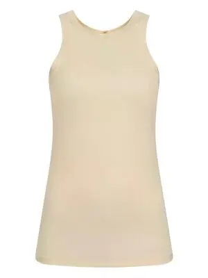 TOTEME Zip-back Tank Top - Neutrals