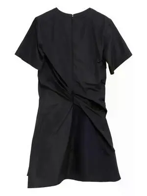 Loewe Draped Short-sleeved Dress