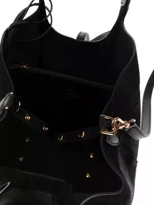 TOD'S Leather Tote Bag - Black