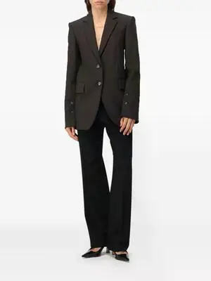 Sportmax Buttoned Single-breasted Blazer