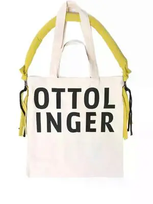 Ottolinger Cotton-blend Tote Bag - Neutrals