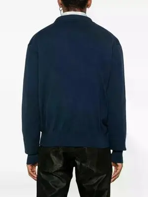VIVIENNE WESTWOOD Patch-pocket Cardigan - Blue