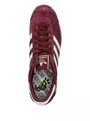 Adidas Suede Three-stripe Low-top Sneakers