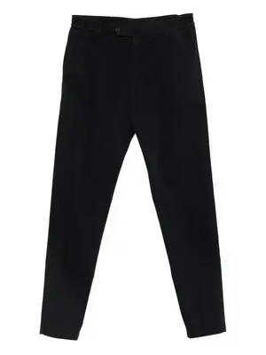 Eleventy Black Wash Bottoms For Men
