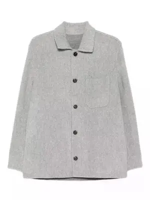 Eleventy Herringbone Wool Jacket