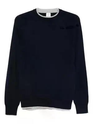 Eleventy Raglan-sleeve Wool Sweater