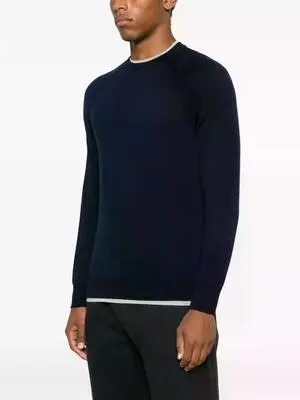 Eleventy Raglan-sleeve Wool Sweater