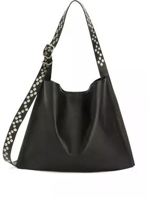 JIL SANDER Belt-strap Shoulder Bag - Black