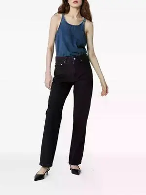 AMAPO High-waist Straight Jeans