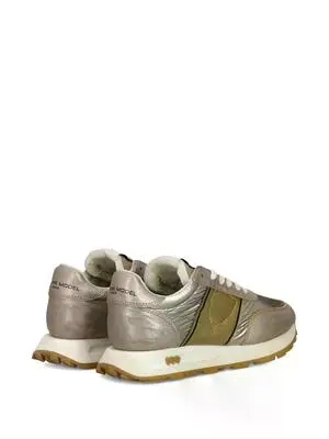Philippe Model Metallic Panel Low Top Sneakers - Neutrals