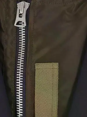 Sacai Zip-detail Button Jacket - Blue