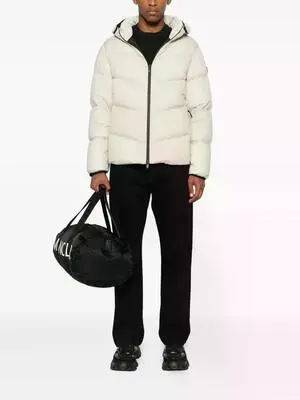 Moncler Forez Quilted Hooded Jacket - Neutrals