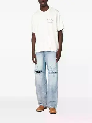 BASKETCASE Distressed-knee Jeans