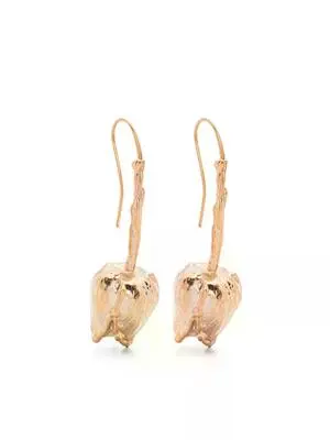 Marni Tulip Drop Earrings - Gold