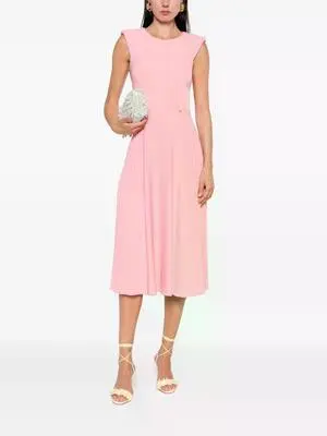 NISSA Pleated Midi Dress