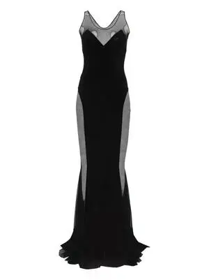 Norma Kamali Scoop Neck Evening Dresses