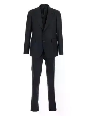 Tagliatore Single-breasted Pleated Trousers Suit