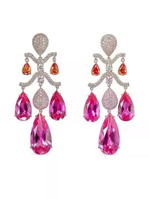ANABELA CHAN 14k Gold Diamond Chandelier Earrings