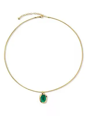 Monica Vinader Odyssey Gemstone Pendant Necklace - Gold
