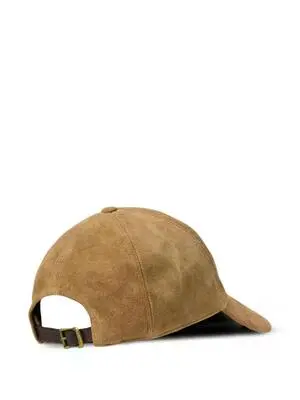 Ralph Lauren Suede Baseball Cap - Neutrals