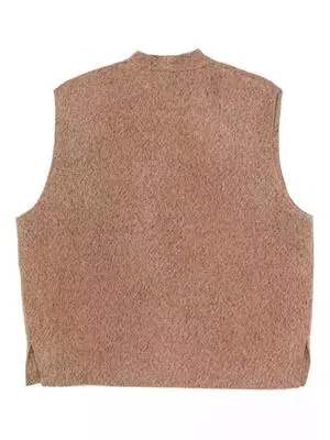 ALYSI Textured Button Vest