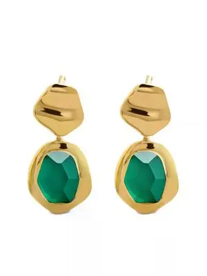 Monica Vinader Odyssey Drop Earrings - Gold