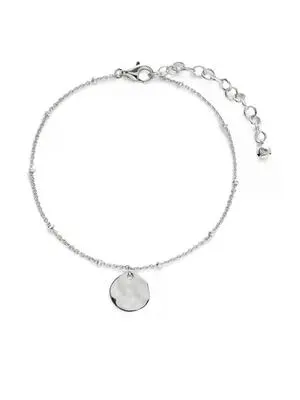 Monica Vinader Siren Muse Disc Bracelet - Silver