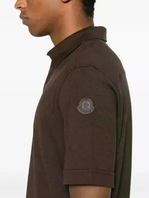 Moncler Logo-patch Polo Shirt
