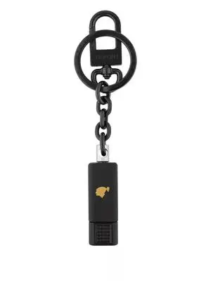 S.t. Dupont Rectangular-shaped Keyring - Black
