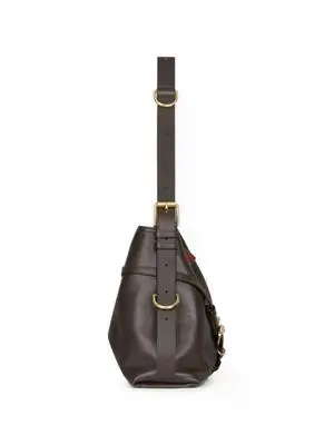 Givenchy Voyou Leather Shoulder Bag - Brown