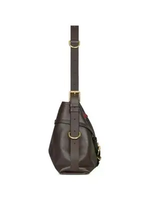Givenchy Voyou Leather Shoulder Bag - Brown