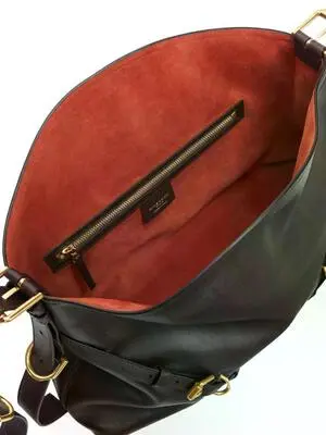 Givenchy Voyou Leather Shoulder Bag - Brown