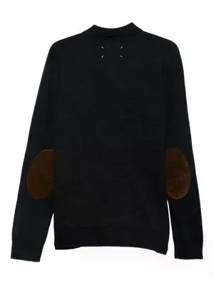 MAISON MARGIELA Long-sleeves Polo Shirt - Blue