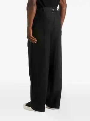 Manière De Voir Charles Wide Fit Wrap Leg Tailored Trousers