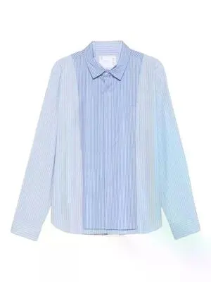 Sacai Striped Panelled Shirt