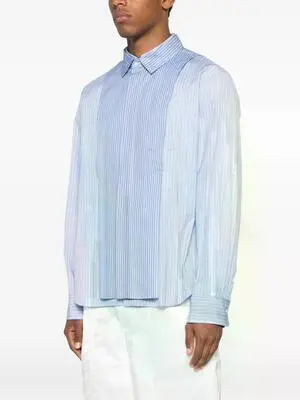 Sacai Striped Panelled Shirt