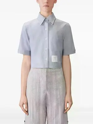 Thom Browne Oxford Short-sleeve Shirt