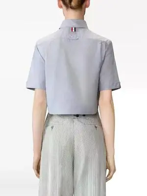 Thom Browne Oxford Short-sleeve Shirt