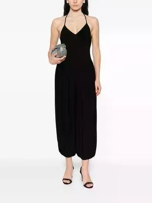 Norma Kamali Kenny Halterneck Jumpsuit