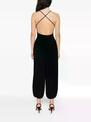 Norma Kamali Kenny Halterneck Jumpsuit